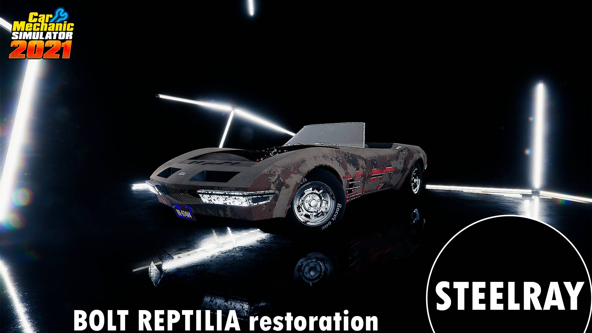 Car Mechanic Simulator 2021 BOLT REPTILIA restoration