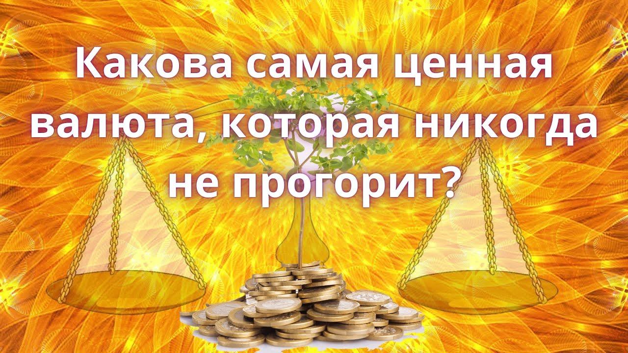 Самая ценная валюта , которая никогда не упадет в цене
