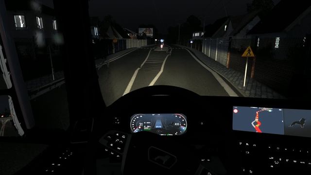 Euro Truck Simulator 2 и ProMods 2.73. Из Питера в Кутаиси. Часть 4. Граница с Польшей и сложности