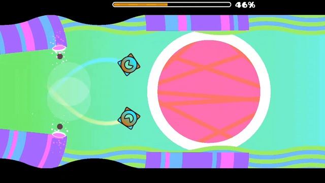 Прохождение уровня #9 Geometry dash