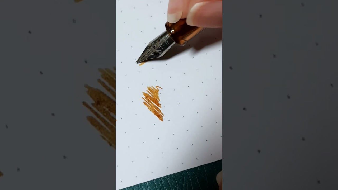 Моя осень Чернила Herbin Ambre De Birmanie и ручка Jinhao 992 Подпишись https://t.me/katesplan