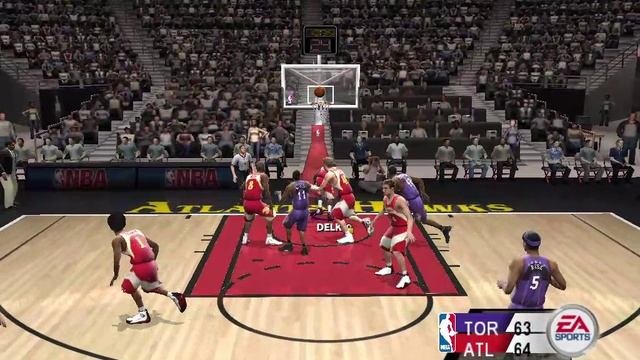 NBA LIVE 2005: Toronto Raptors 131, Atlanta Hawks 137