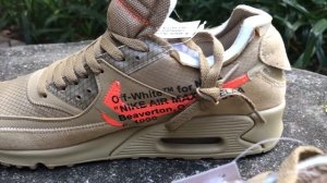 OFF-WHITE x Nike Air Max 90 Desert Ore