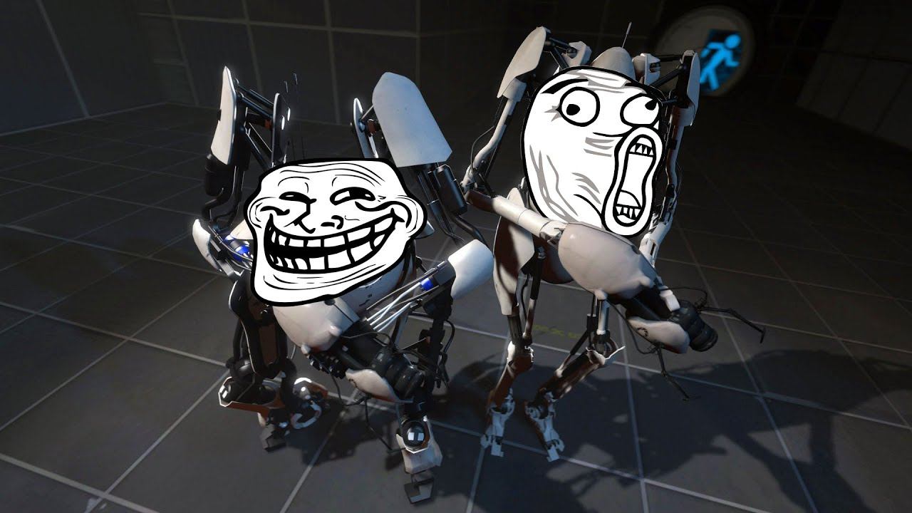 НЕРЕАЛЬНАЯ РЖАКА [Coop Portal 2] Нарезка смешных моментов