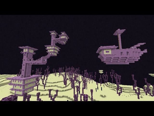 Minecraft | 18.03.2024 | Победа над драконом | Неудача в городе края | Надоедливые странники края