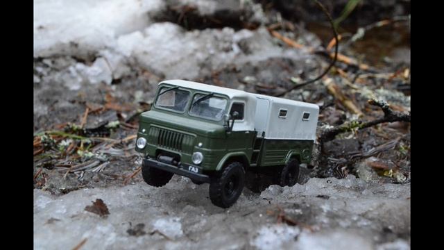 Фото масштабной модели ГАЗ 62