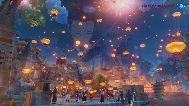 Праздник морских фонарей 2023 катсцена полная версия - Genshin Impact - Ночная гармония струн Г