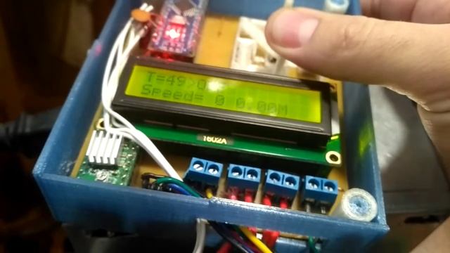 Контроллер для станка. Обзор меню, автокалибровка нагревателей.