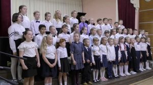 День славянской письменности ГБУДОСО СДМШ им. Г. Свиридова хор 1-2 классов, 2021 г. конц.Костюк О.А