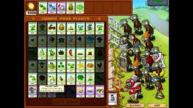 Plants vs. Zombies - Серия 45 (Last Stand!) КурЯщего из окна