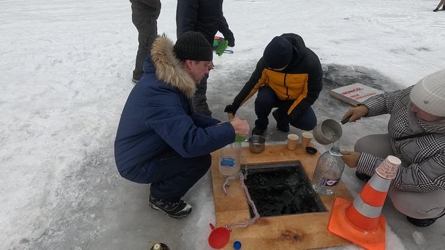 За водой на крещении 19.01.24