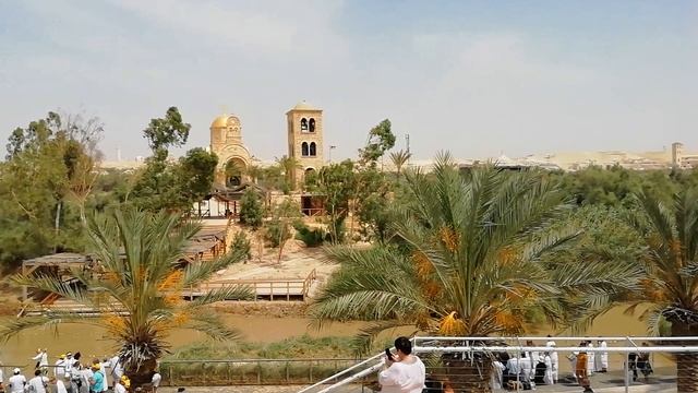 Израиль. Река Иордан, Каср-эль-Яхуд (Qasr el Yahud) 1. Место крещения. 2019