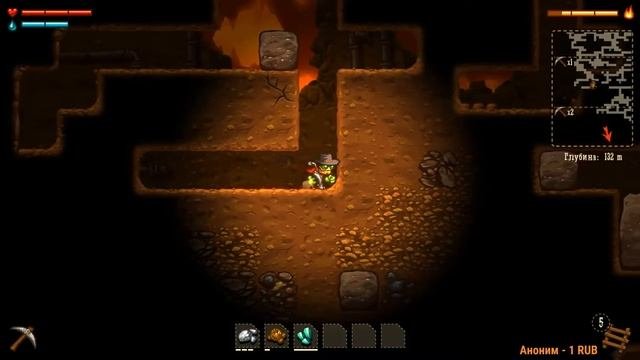SteamWorld Dig Стрим 1 Полное прохождение на русском языке