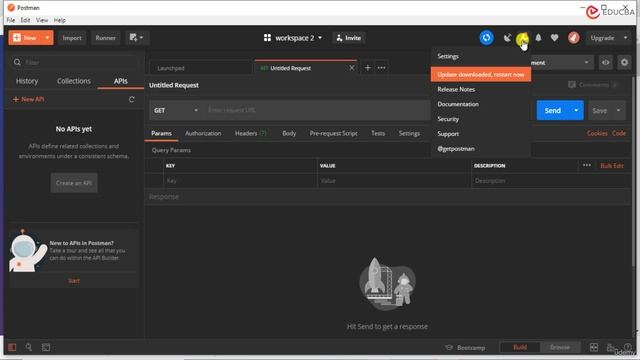 3 - Understanding GUI of Postman