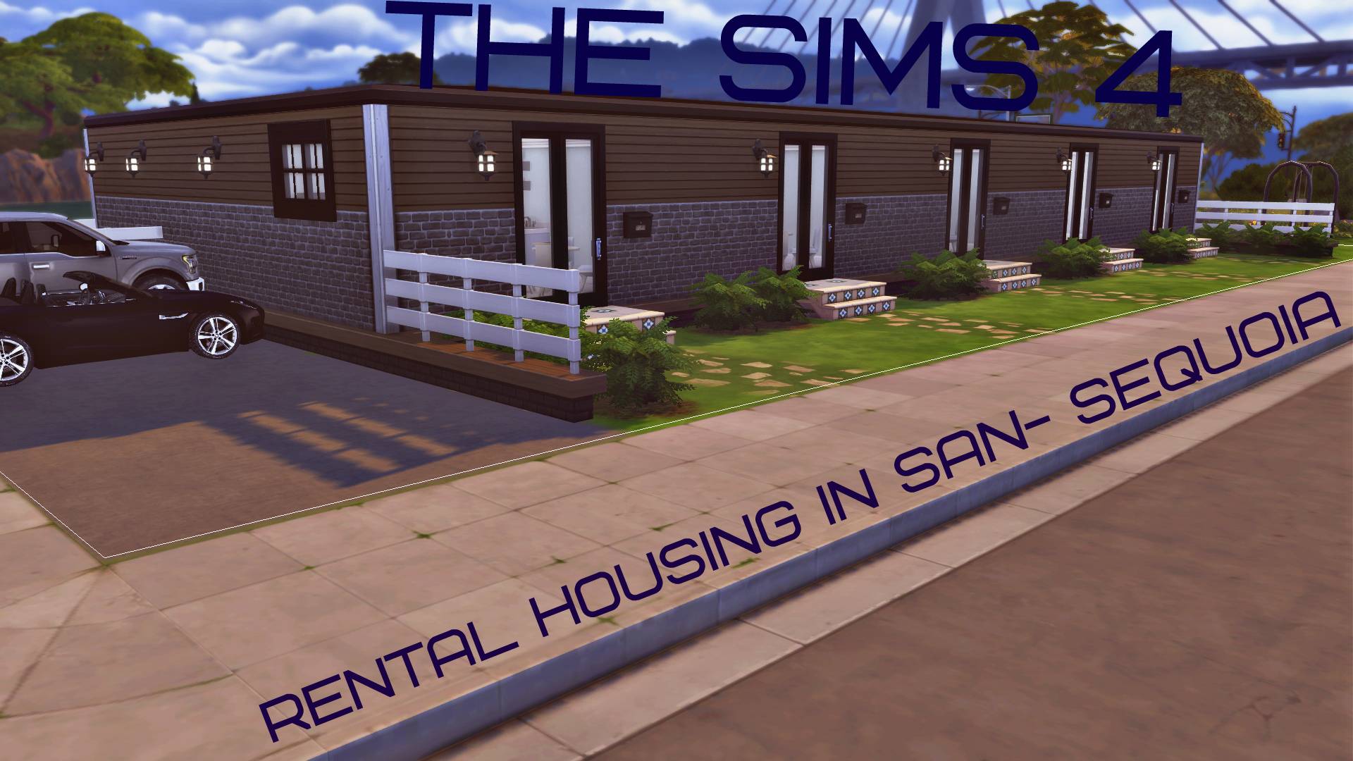 RENTAL HOUSING IN SAN-SEQUOIA|THE SIMS 4