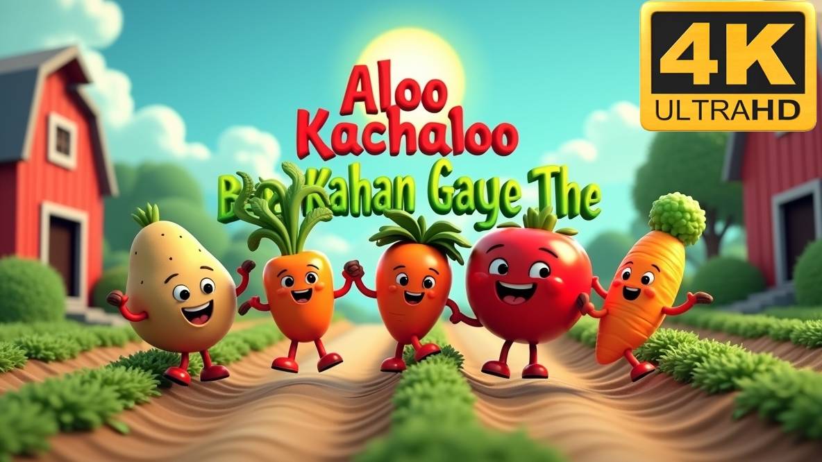 Aloo Kachaloo Beta Kahan Gaye The |आलू कचालू बेटा कहाँ गए थे | Popular Hindi Rhymes for Kids