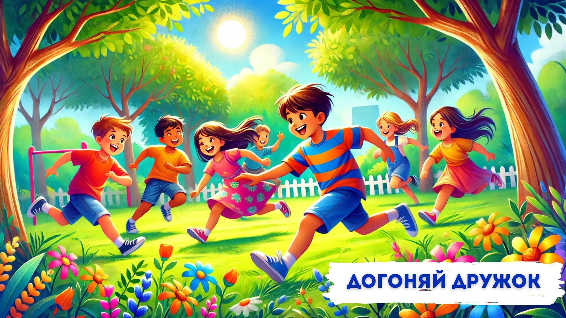 Догоняй, дружок! Игровые детские песни