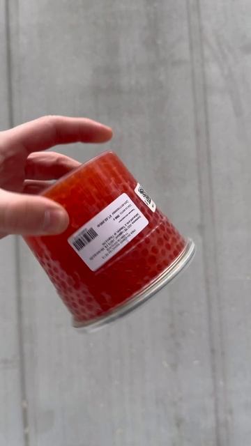 Красная икра кеты