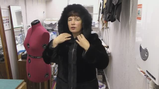 Идея, как перешить мутоновую шубку.