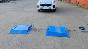 Видео весы подкладные автомобильные с нагрузкой на ось до 10 тонн