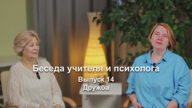 Дружба. Разговор учителя и психолога 14