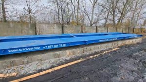 Весы автомобильные 18 метров 80 тонн