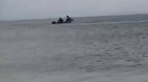 Skyboat. РИБ Skyboat 360RC на воде со сдутыми баллонами