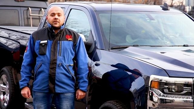Полный перекрас замена цвета автомобиля на примере Chevrolet Silverado