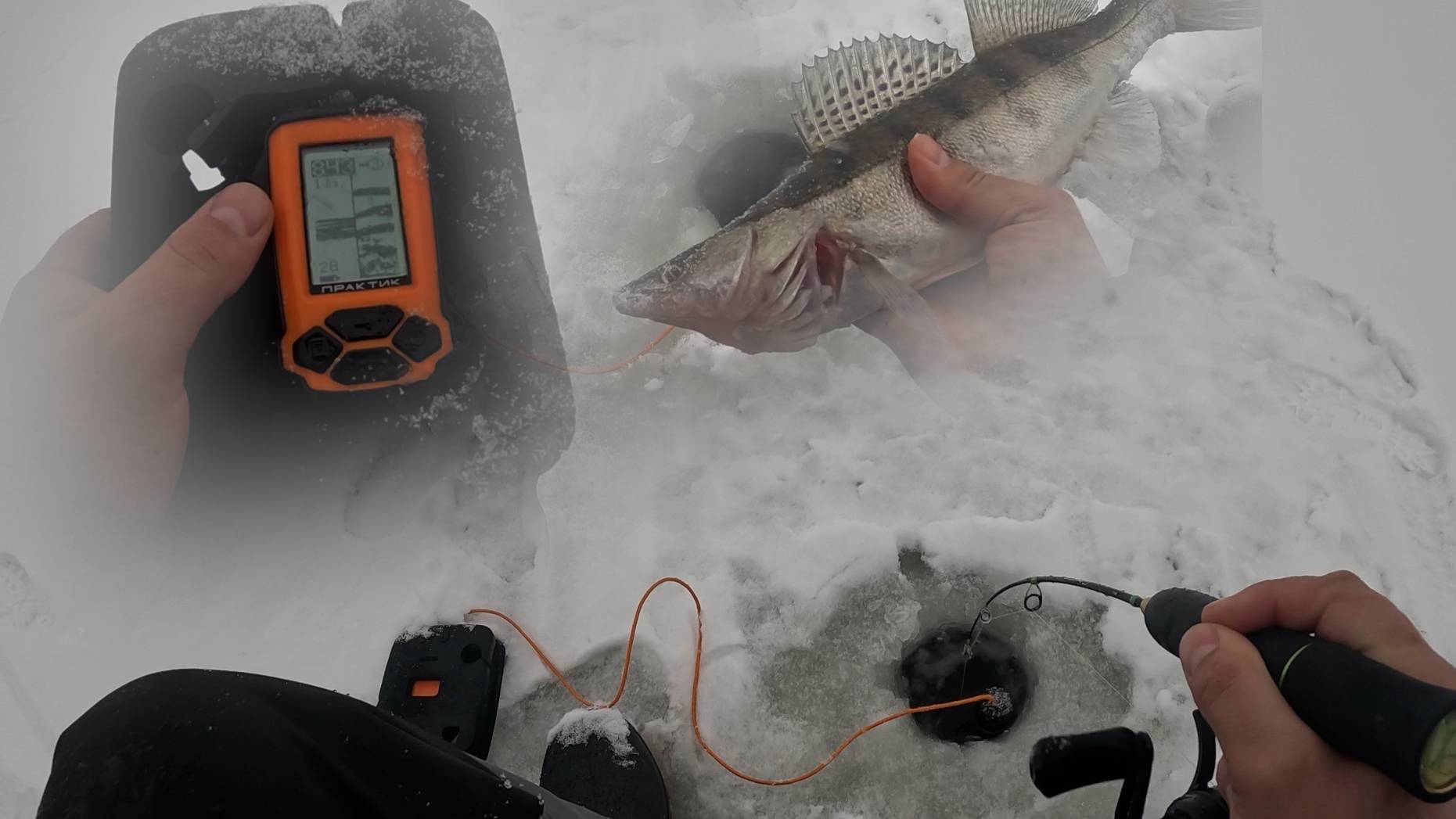 Ловля судака в леще !