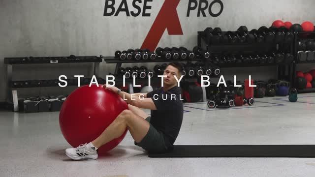 STABILITY BALL LEG CURL/ Сгибание ног на фитболе