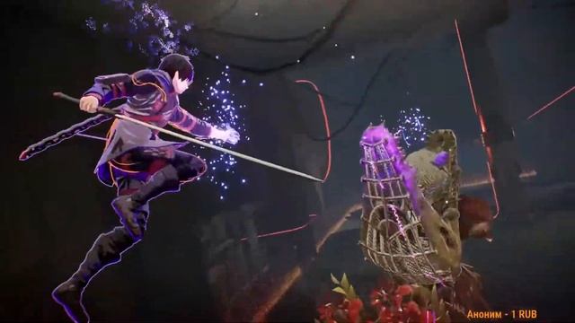 SCARLET NEXUS Стрим 3 Полное прохождение на русском языке максимальная сложность