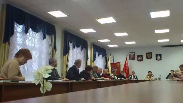Звенигород. Заседание Совета депутатов 27.12.2012