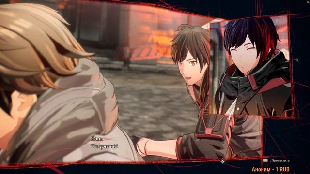 SCARLET NEXUS Стрим 1 Полное прохождение на русском языке максимальная сложность