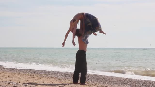 Акройога в Крыму (2015)