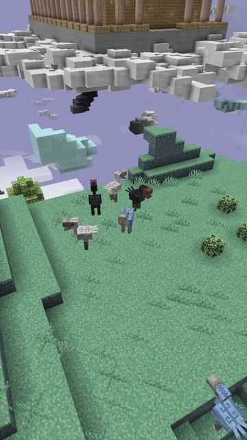 обзор мода The Aether #майнкрафт #модынамайнкрафт #minecraft #моды #shorts