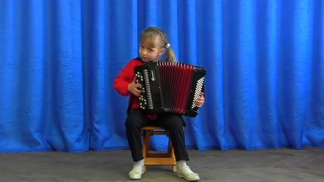 Чудо-ребёнок!/Miracle child! Алёна КЛИВИТЕНКО (7 лет) "Утушка луговая" обр. Н.Чайкина Ст. Крыловская