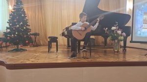 Выступление учащихся Тумской ДМШ на отчетном концерте Касимовского методического объединения.