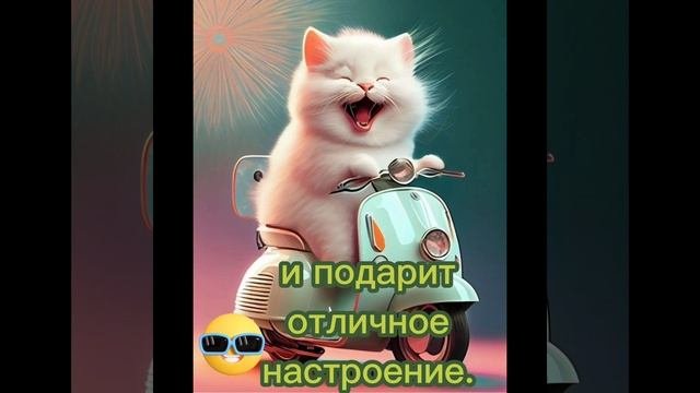 Желаю хорошего дня и отличного настроения.