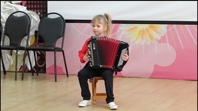 КЛИВИТЕНКО Алёна, 7 лет  Д.Циполи. "Итальянская жига из сюиты g-moll"