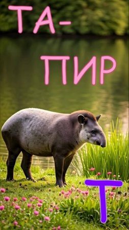 Буква Т. Алфавит. Учим буквы.