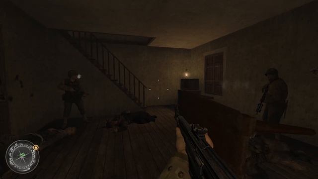 Полное прохождение Call of Duty 2 (Без комментариев) Американской компании