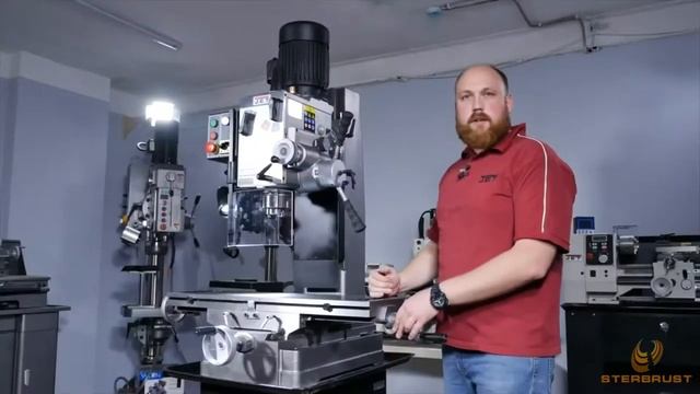 Вертикально-фрезерный станок с редуктором Jet JMD-45PF