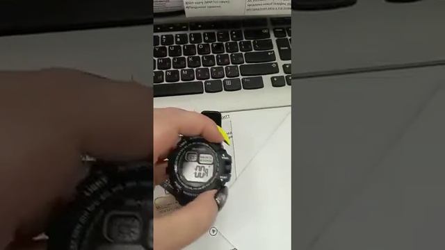 Настройка спортивных Часов S-638 и подобных им