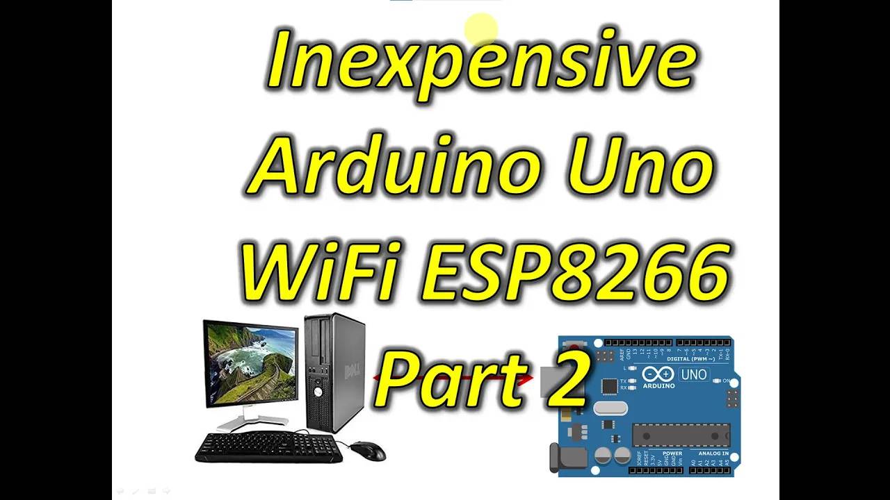 Inexpensive Arduino WiFi ESP8266 Part 2： Accessing GPIO Pins
