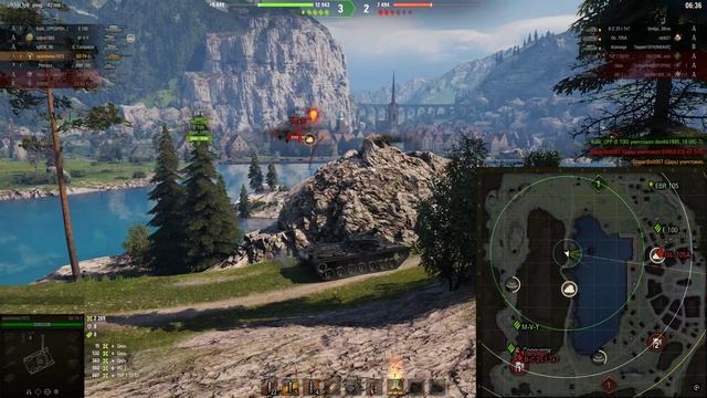 BZ-74-1 в режиме Натиск