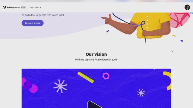Нейросеть Adobe Podcast