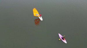 WAY TOO COLD TO SURF? WATH LAKE ROTHERHAM 4K DJI MINI 3 PRO