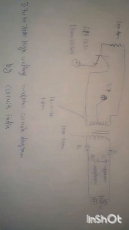 how to make mini inverter 3.7v to 500v output #circuits india #shorts #shortsfeed #viralshorts#vira