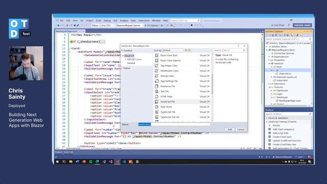 Chris Sainty. Building Next Generation Web Apps with Blazor