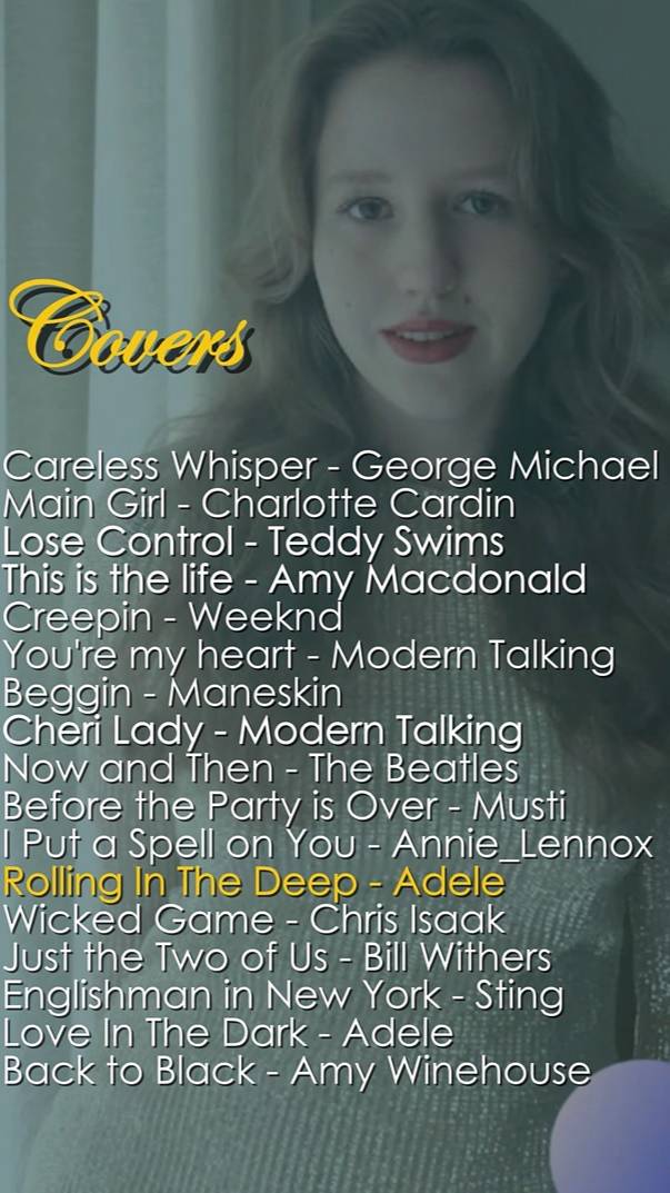 🎶 Кавер "Rolling in the Deep" Adele! (C012-02)